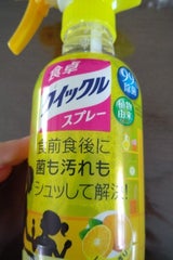 食卓クイックルスプレー レモン 本体 300ml（花王）の口コミ・レビュー・評判、評価点数 | ものログ