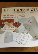 ハンドミキサー HM-703WTの口コミ・レビュー・評判、評価点数 | ものログ